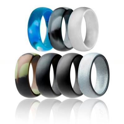 China 8mm Geometric Channel Setting Silicone Rubber Band for Outdoor Sports and Mountaineering Gear for sale