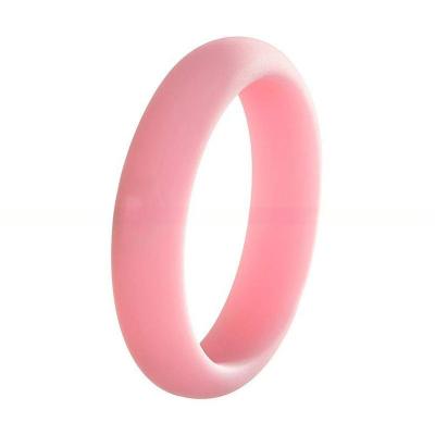 China 5mm Breathable Silicone Wedding Rings for Women - Comfortable Anniversary Bands with 5-10 Day Sample Delivery for sale