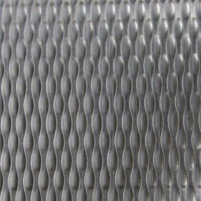 China Pearl Rice Pattern Embossed Stainless Steel Sheet Plate Corrosion Resistant And Easy To Clean For Commercial Use for sale