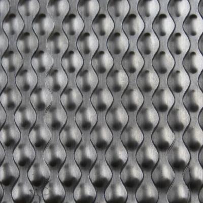 China 3D Water Ripple Pattern Embossed Stainless Steel Sheet Plate With High Corrosion Resistance And Customizable Texture for sale