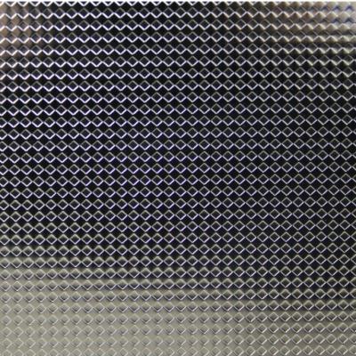 China Fine Diamond Pattern Embossed Stainless Steel Sheet Plate With High Heat Resistance And Easy Maintenance For Architectural Decoration for sale