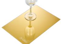 China Golden Green Matte Mirror Anodized Aluminum Panel With Corrosion Resistance For Premium Interior Design for sale