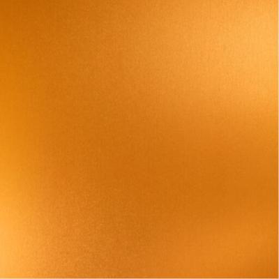 China Vintage Bronze Gold Sanded Matte Anodized Aluminum Panel with Superior Corrosion Resistance for sale