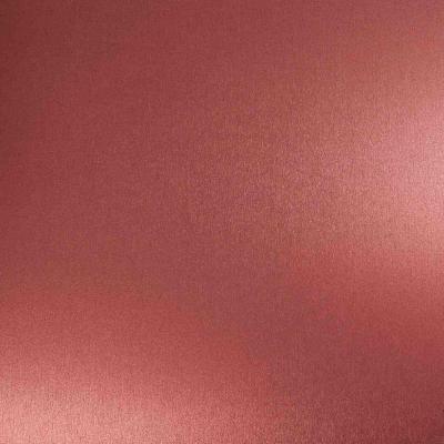 China Matte Anodized Aluminum Panel in Vintage Red-Brown with Corrosion Resistant Finish for Decorative Applications for sale