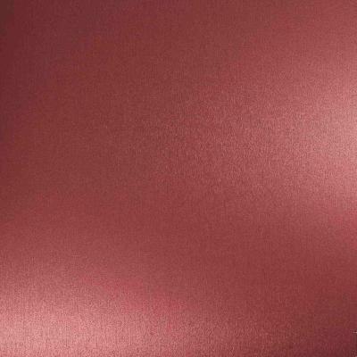 China Matte Anodized Aluminum Panel In Deep Wine Red Brown With Wear Scratch Resistance For Premium Visuals for sale
