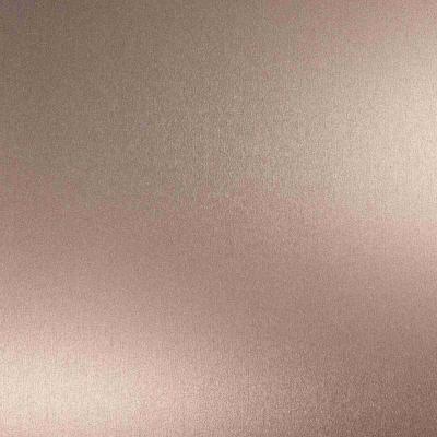 China Matte Anodized Aluminum Panel In Light Milk Tea Yellow Brown With Fingerprint Resistant Surface for sale