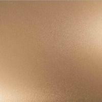 China Matte Brushed Champagne Bronze Aluminum Panel With Anti Fingerprint Finish For High End Decoration for sale