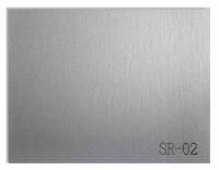 China Straight Brushed Matte Wear Resistant Anodized Aluminum Panel For Architectural Decoration for sale
