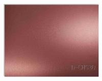 China Matte Anodized Aluminum Panel in Vintage Red-Brown with Corrosion Resistant Finish for Decorative Applications for sale