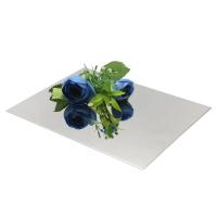 China 8K Mirror Polishing 304 Stainless Steel Mirror Sheet Fingerprint Resistant Metal Wall Cladding for sale