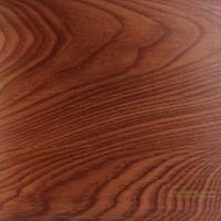 China Vintage Dark Brown Walnut Wood Grain PVC Thermal Lamination Film With Moisture Proof And Scratch Resistant Performance for sale