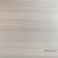 China Cream Pale Log PVC Decorative Film For Long Term Weather Resistance for sale