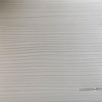 China Cream Pale Log PVC Decorative Film For Long Term Weather Resistance for sale