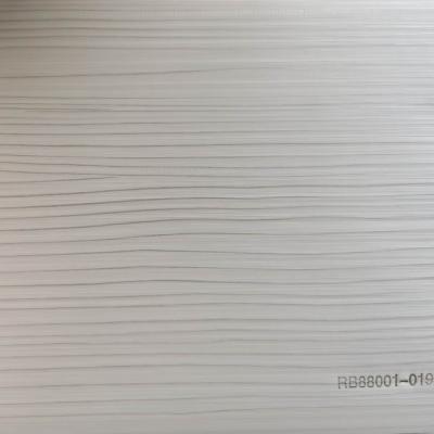 China Cream Pale Log PVC Decorative Film For Long Term Weather Resistance for sale