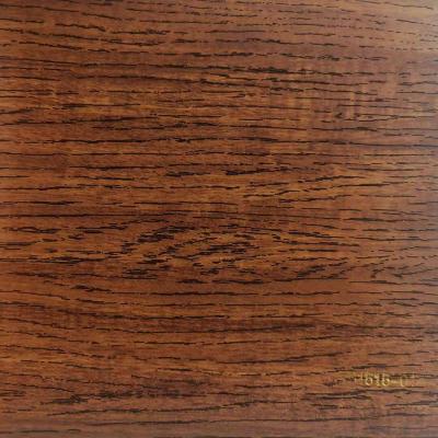 China Vintage Dark Brown Walnut Wood Grain PVC Thermal Lamination Film With Moisture Proof And Scratch Resistant Performance for sale