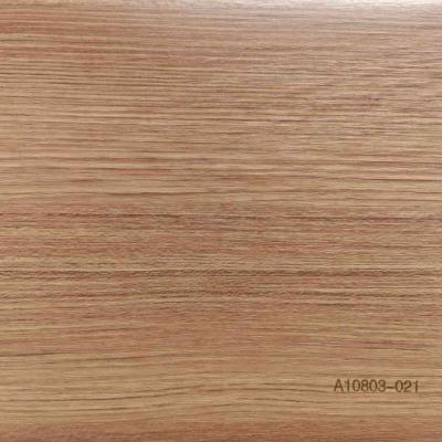 China Warm Oak Straight Grain PVC Film With Customizable Dimensions For Brand Furniture for sale