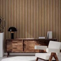 China Vintage Dark Brown Walnut Wood Grain PVC Thermal Lamination Film With Moisture Proof And Scratch Resistant Performance for sale