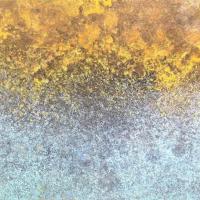 China Vintage Hand Patina Decorative Copper Plate With Customizable Gradient And Solid Copper Material for sale
