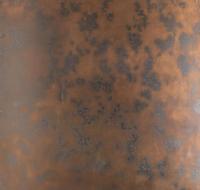 China Vintage Hand Patina Decorative Copper Plate with Customizable Length and Corrosion Resistance for sale