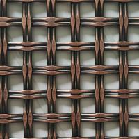 China Olive End Grid Antique Copper Woven Metal Mesh for sale
