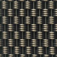 China Multi Layer Loop Vertical Rod Grid Woven Metal Mesh for sale