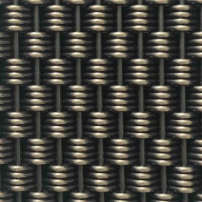 China Multi Layer Loop Vertical Rod Grid Woven Metal Mesh for sale