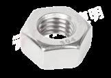 China Multi Standard Hex Nuts With Corrosion Resistance And Wide Size Range For Mechanical Assembly for sale