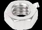China Multi Standard Hex Nuts With Corrosion Resistance And Wide Size Range For Mechanical Assembly for sale