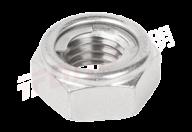 China Stainless Steel Lock Nuts With Nylon Insert And All Metal Locking Nuts Compliant With DIN And GB Standards for sale