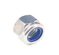 China Stainless Steel Lock Nuts With Nylon Insert And All Metal Locking Nuts Compliant With DIN And GB Standards for sale
