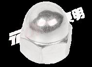 China Stainless Steel Acorn Cap Nuts In 304 316 With DIN1587 DIN917 Standards And Metric Imperial Sizes for sale