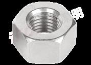 China 304 316 316L Stainless Steel Heavy Hex Nut With Thickened Heavy Type Structure For Multi Standard Flange Connections for sale