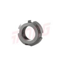 China 304 316 Stainless Steel Slotted Round Nut With Fine Extra Fine Thread GB810 GB812 Standards For Shaft Locking for sale
