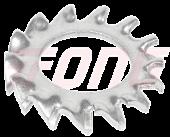 China Stainless Steel Toothed Lock Washers With Anti Loosening Performance Compliant With GB DIN Standards for sale