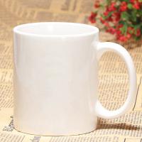 China A Grade White 11oz Custom Ceramic Coffee Mugs for sale