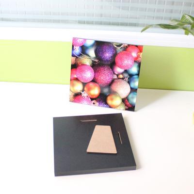China White Matte 153x153mm Sublimation Photo Frame for sale