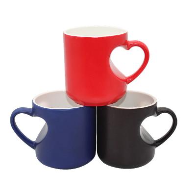 China Porcelain 11oz Dye Sublimation Mug For Coffee for sale