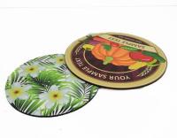 China Customized MDF Dye Sublimation Blanks Cork Backed Board Placement for sale