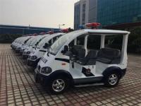 China 4 Seater Electric Golf Cart , Electric Security Carts Maintenance Free Battery Powered for sale