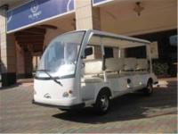 China Waterproof Electric Shuttle Car For 8 Passenger AC System Good Capacity for sale