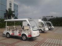 China Waterproof Electric Shuttle Car For 8 Passenger AC System Good Capacity for sale