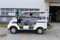 China Multi Color 4 Passenger Electric Patrol Car For Security Cruise With Caution Light for sale