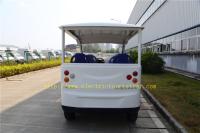 China Multi Color 4 Passenger Electric Patrol Car For Security Cruise With Caution Light for sale
