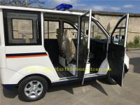 China White 48 Voltage Electric Powered Golf Carts , Four Wheel Electric Car With Doors for sale