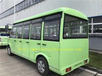 China 18 Seats Electric Sightseeing Bus , School Shuttle Bus With Doors 30 Km/H for sale