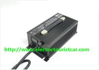 China Black Housing Classic Electric Car Battery Charger 48V 25A 260*150*90 Mm for sale
