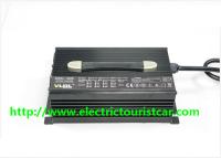 China Black Housing Classic Electric Car Battery Charger 48V 25A 260*150*90 Mm for sale