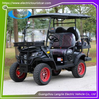 China Customizable 4 Seater 48V AC Motor  Four Wheels Electric Golf Cart Battery Energy with CE for sale