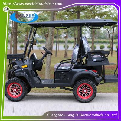 China China Producing Electric Golf Carts 4 Seats Battery Powered Electric Golf Buggy for Resort for sale