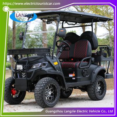 China 4 Seaters Electric Golf Cart High Climbing Ability 48V Battery Golf Carts For Golf Course for sale
